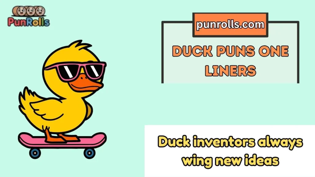 324+ Duck Puns One Liners Cute & Clever Laughs 2026